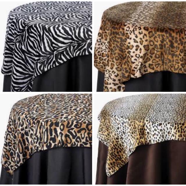 60” Animal print design cloth/ Kain/ tiger, dalmation, leopard, lion ...