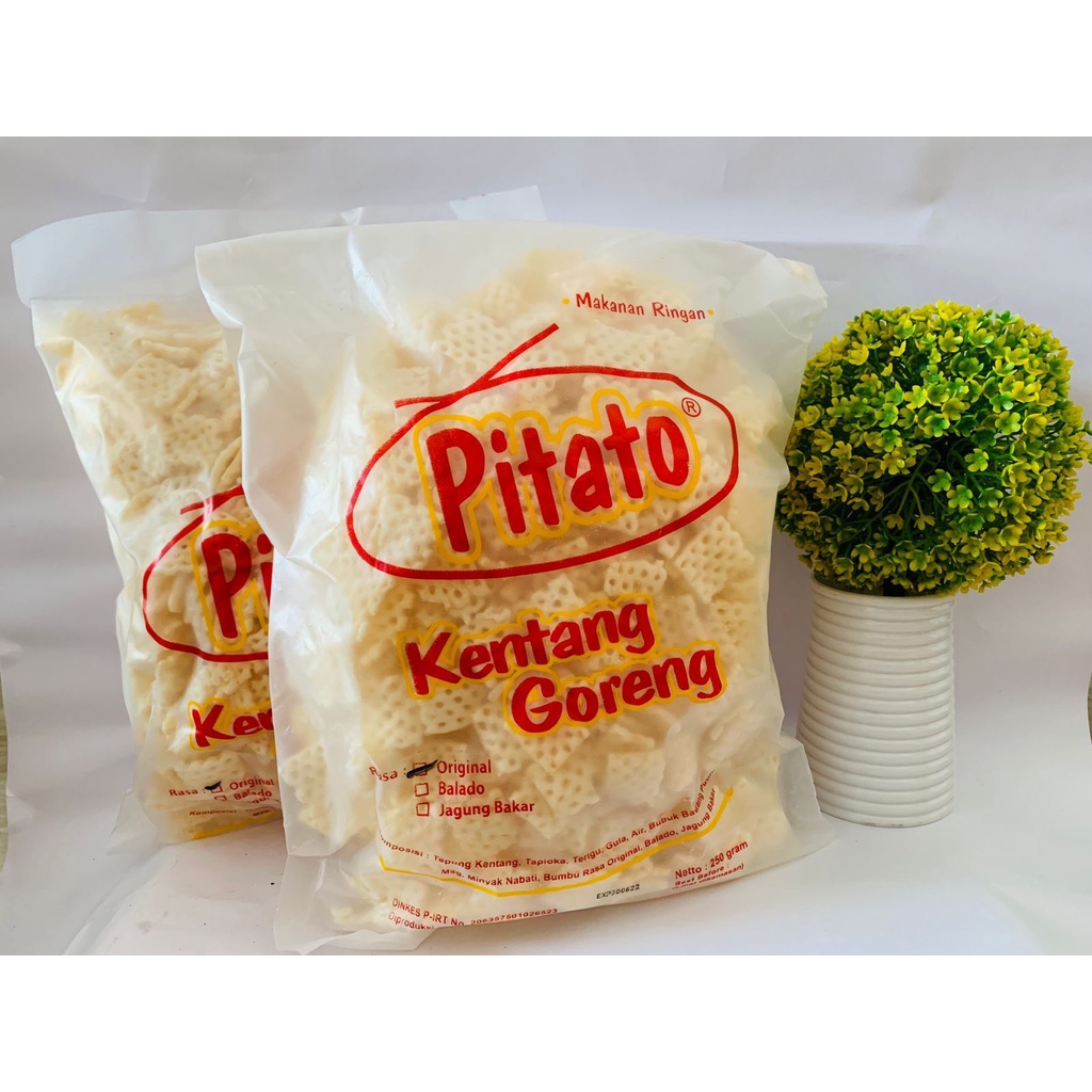 Pitato Taro Original 250 GRAM - Pitato Taro/Taro Original/Pitato Net ...