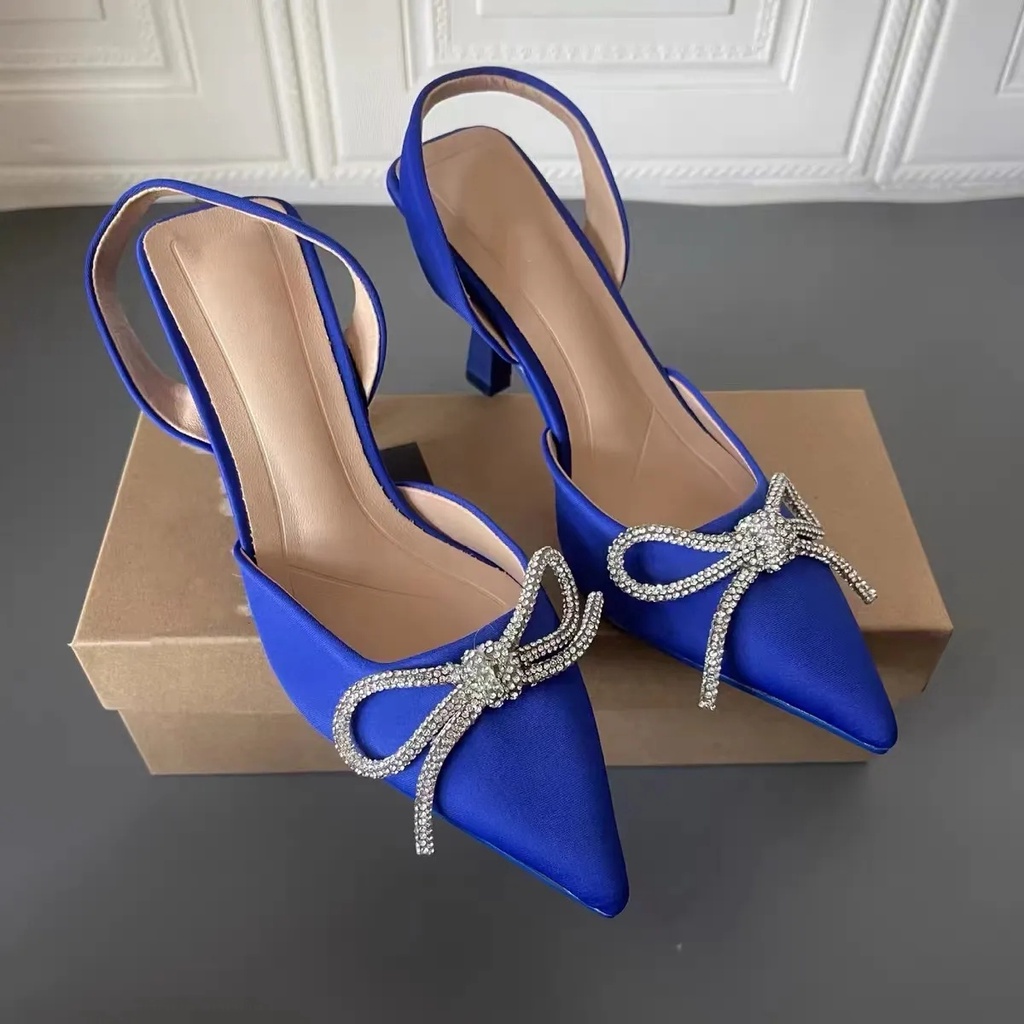 SWEETC Kasut raya perempuan Raya Heels 2024 kasut tinggi Plus Size 35 ...