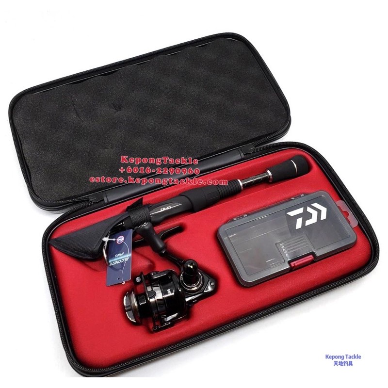 DAIWA All-In-One Compact Combo Fishing Box CP-X1 CP-X2LR-Baitcasting ...