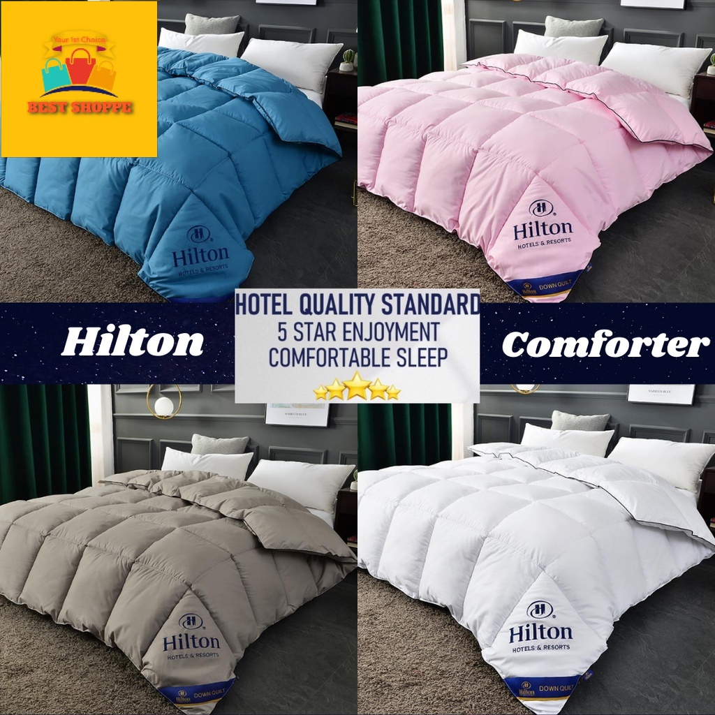 🔥READY STOCK🔥Set Cadar Hilton Premium Hotel Quality Microfiber ...