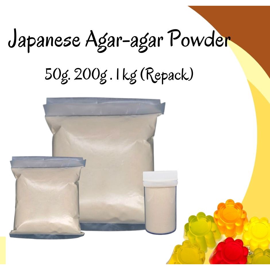 Premium Japanese Agar-agar Powder (Gelling Agent) 日本燕菜粉 (Repack ...