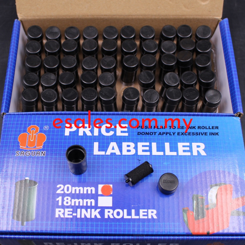 Saguan Price Labeller Ink Roller 18mm/20mm | Shopee Malaysia