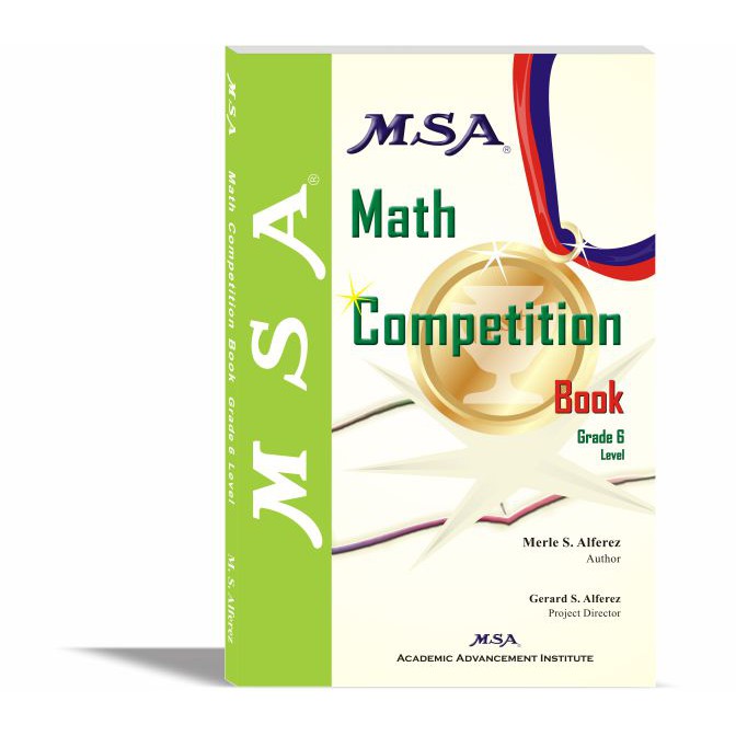 MSA Math Competition Book Grade 6 (Authentic / Brand New) | Shopee Malaysia