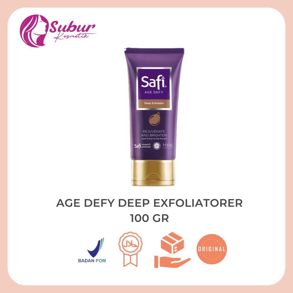 Safi Age Defy Deep Exfoliator Rejuvenate Brighten 75G (NEW FORMULA ...