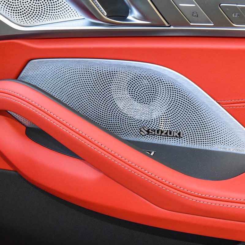 4pcs/10pcs 3D Car Logo Styling Audio Sticker Silver Aluminum Speaker ...