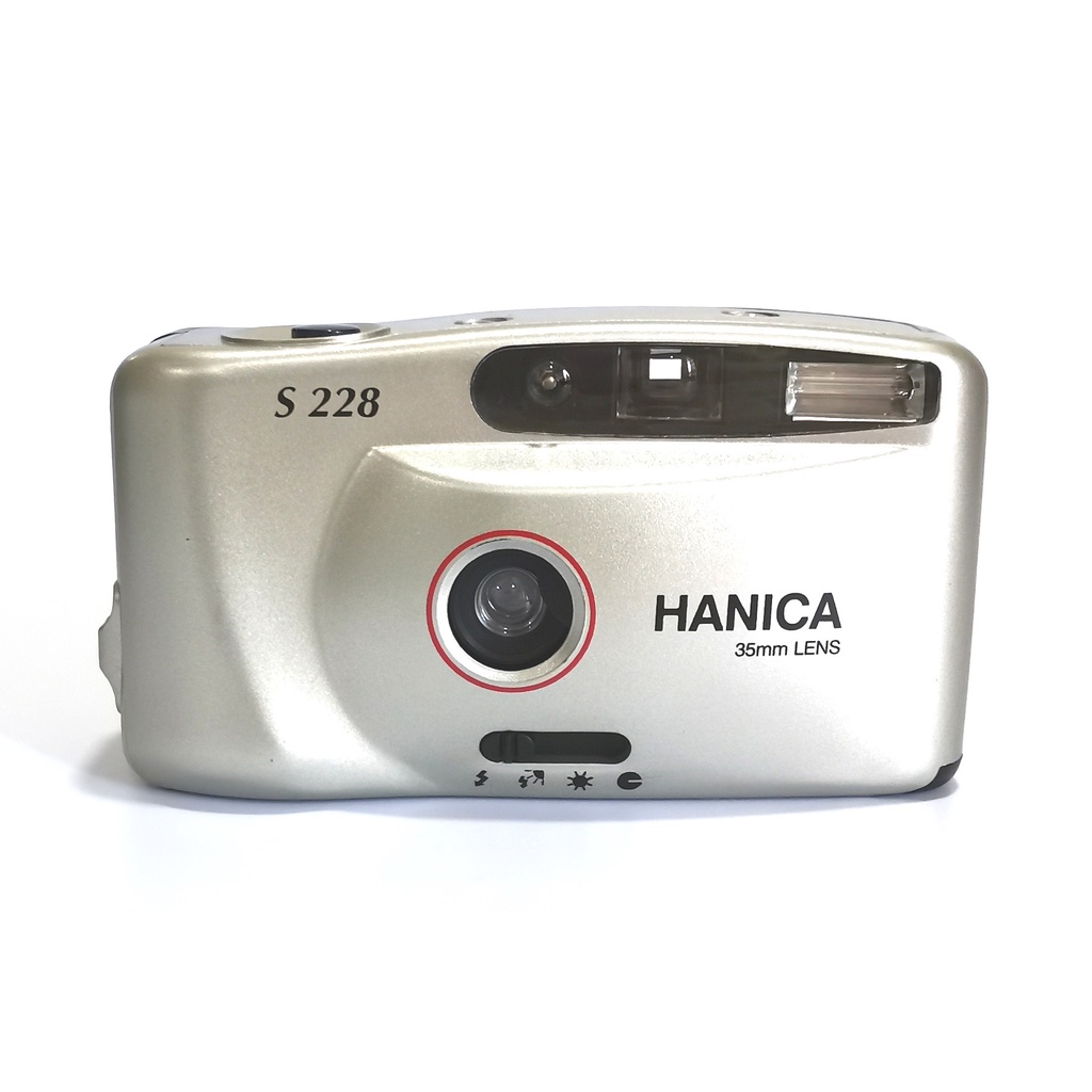Hanica S228 35mm wide angle lens full frame 35mm film compact camera ...