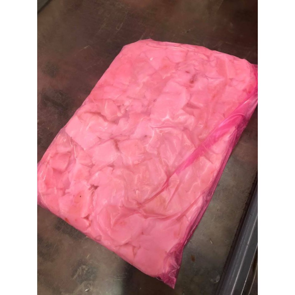 NON HALAL FRESH FROZEN PORK LARD Crispy Pork Lard (Chu Yau Char/ 猪油渣 ...