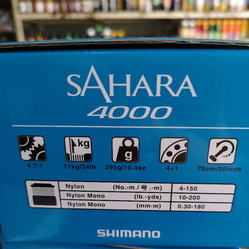SHIMANO SAHARA 500 /1000/C3000HG FISHING REEL | Shopee Malaysia