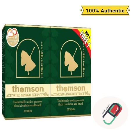 Thomson Activated Ginkgo Extract 40mg 30'S+30'S | Shopee Malaysia