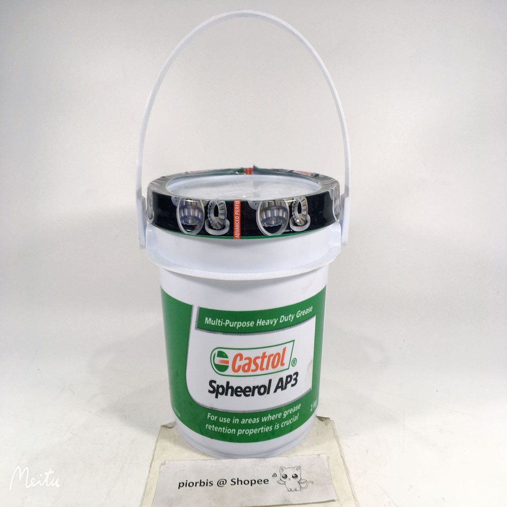CASTROL SPHEEROL AP3 MULTI-PURPOSE HEAVY DUTY GREASE BEARING GREASE 2kg ...