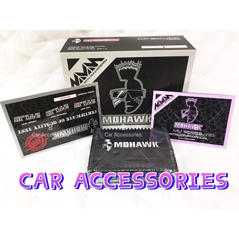 MOHAWK Android Player Car DSP 4 Channel Plug & Play power Amplifier MU ...