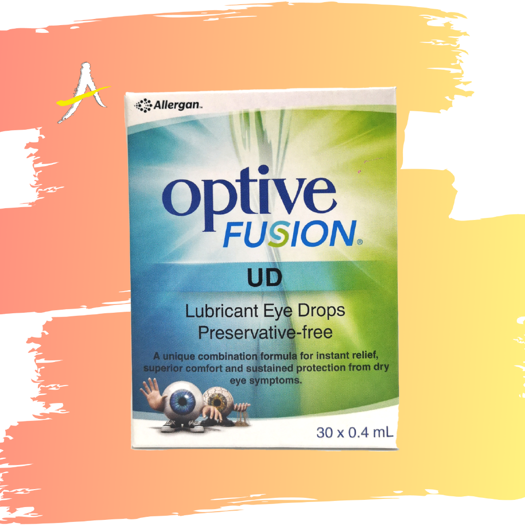 Optive Fusion UD Lubricant Eye Drops 30 x 0.4ml | Shopee Malaysia