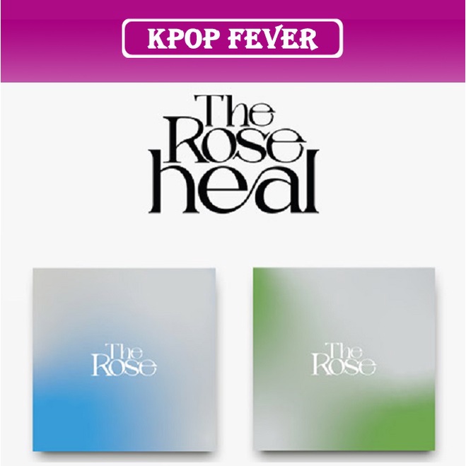 The Rose Heal Standard Album CD PHOTOBOOK PHOTOCARD SEALED | Shopee ...