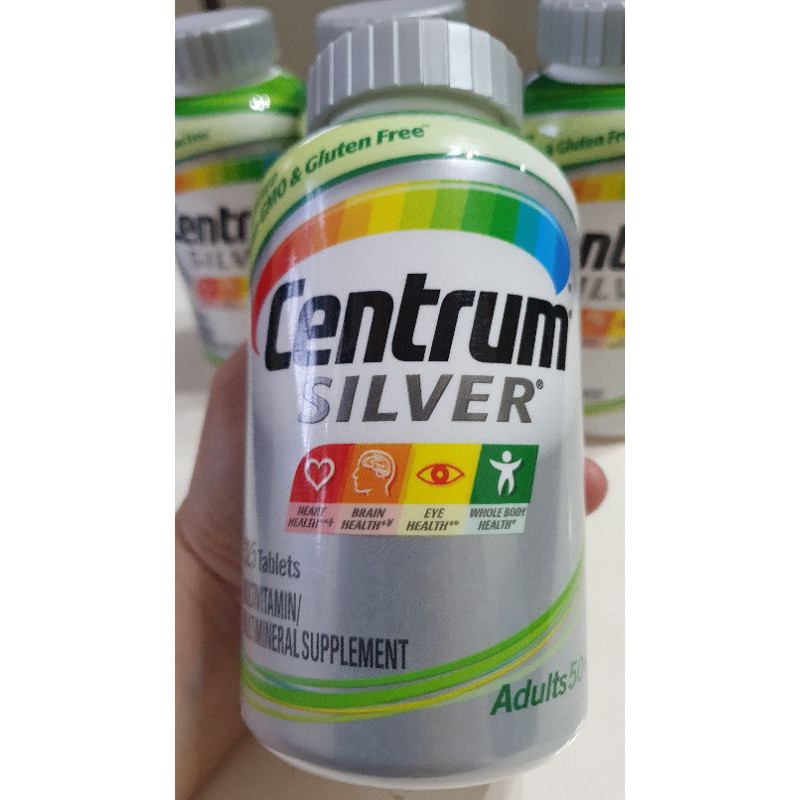 325tablets | CENTRUM SILVER | Multivitamin + Multimineral Supplement ...