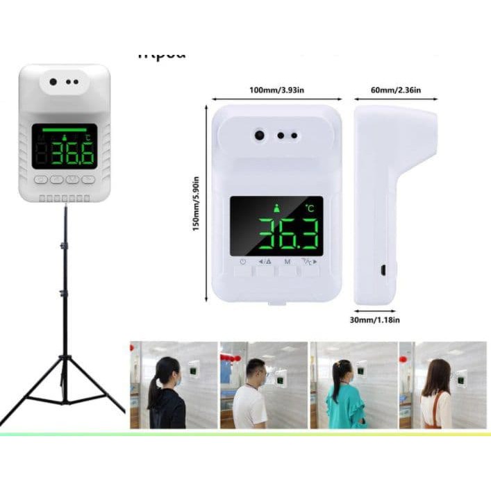 READY STOCK Ladiesmyshop K3X Non Contact Digital Thermometer Infrared ...