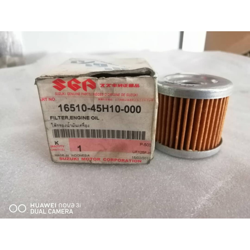 SUZUKI STEP 125 KARISMA 125 KRISS SCOOTER OIL FILTER ORIGINAL THAILAND ...