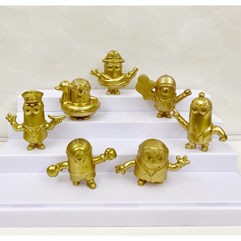 🌟Clearance Stock🌟 McDonald Oversea Gold Minion + King Bob Gold Minion ...