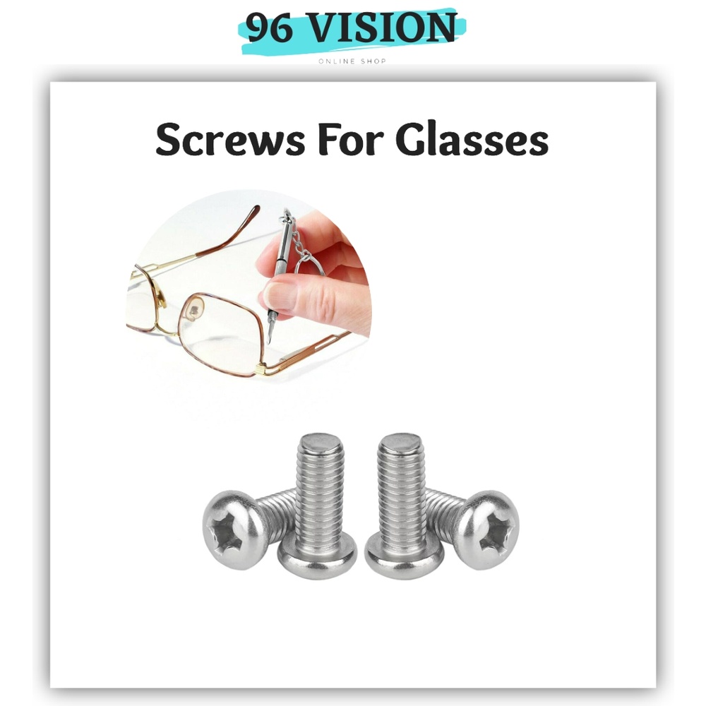 Temple Screw For Glasses Spectacle Repair Stainless Steel | Shopee Malaysia