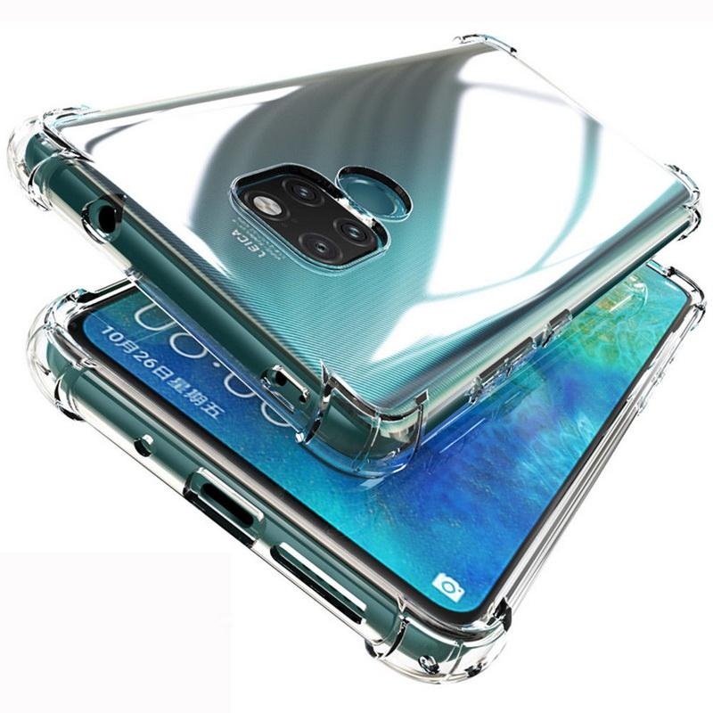 Huawei Series ACRYLIC PC Case Clear Casing Cover With Bumper (Mate 20 ...