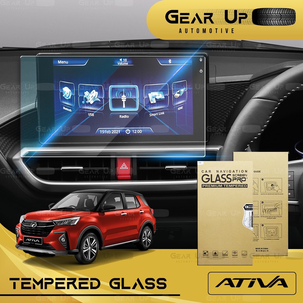 𝐒𝐂𝐑𝐄𝐄𝐍 𝐏𝐑𝐎𝐓𝐄𝐂𝐓𝐎𝐑 Perodua ATIVA Tempered Glass Accessories Bodykit Car ...