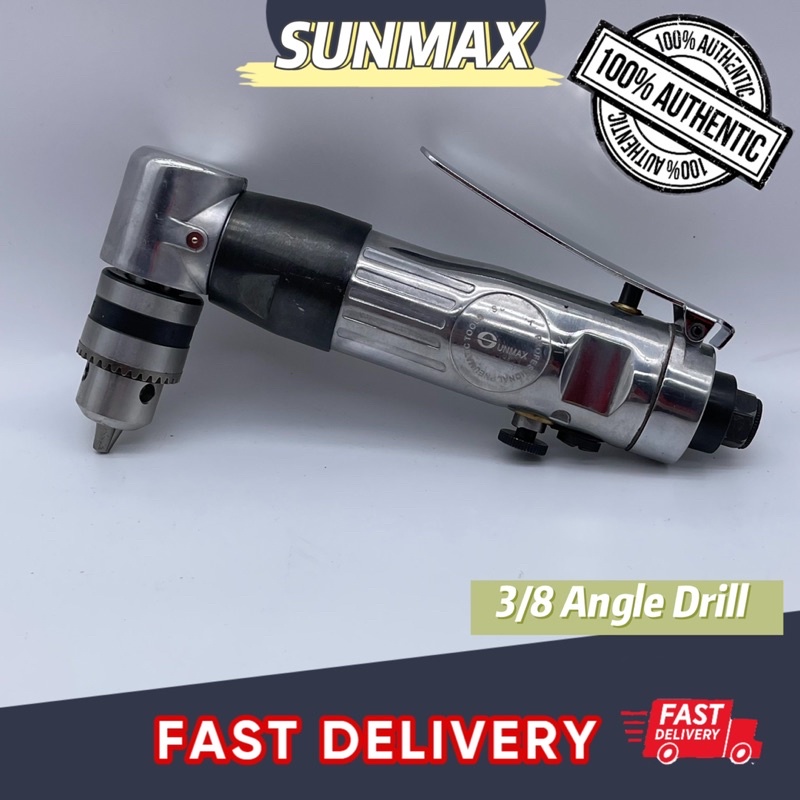 90 Degree Angle Drill 3/8'' AIR DRILL ANGLE SUNMAX | Shopee Malaysia