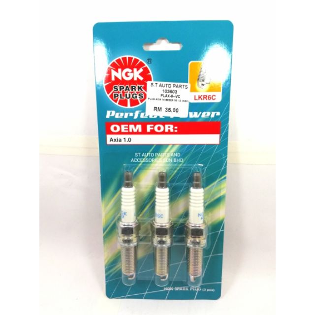 Plug Axia 1.0cc/Bezza 1.0cc(NGK)LKR6C | Shopee Malaysia