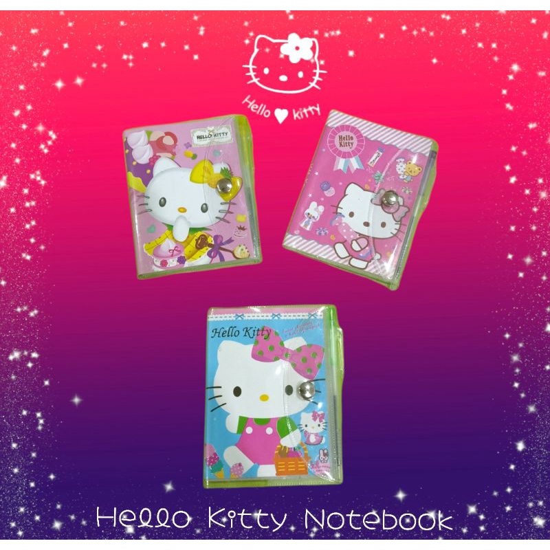 Hello Kitty Notebook Mini with Pen Ready Stock | Shopee Malaysia
