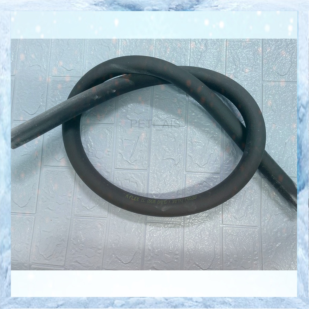 per feet universal copper pipe Foam Heat Insulation Pipe fridge KFLEX ...