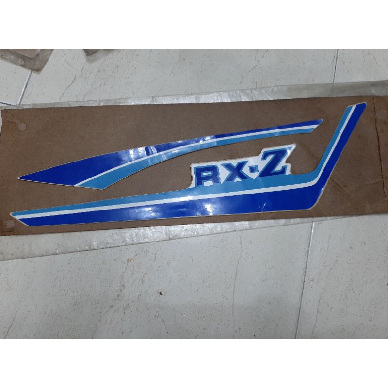 Stripe side cover rxz 5speed 1st model(biru madi) | Shopee Malaysia