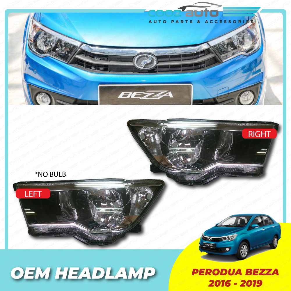 Perodua Bezza 2016 - 2019 Front HeadLamp Head Lamp Light (No Bulb ...