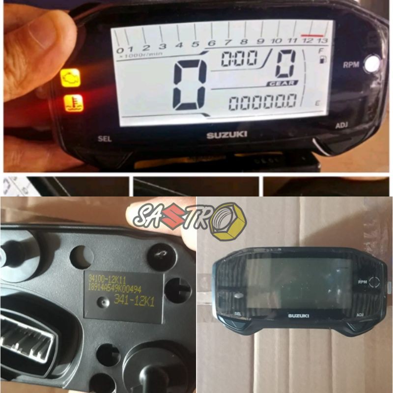 LAYAR Speedo speedometer speedometer speedometer suzuki GSX 34100 ...