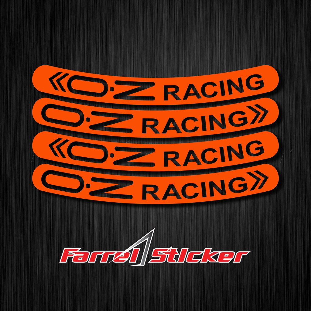 Oz racing sticker Rims | Shopee Malaysia