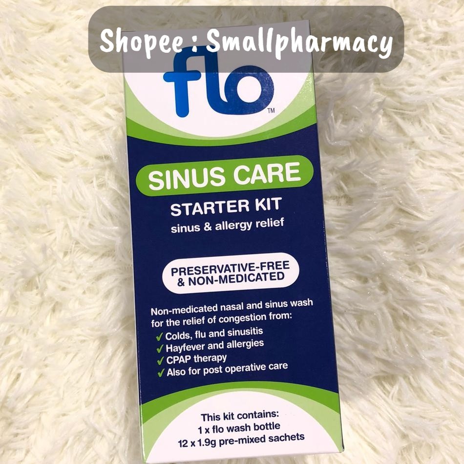 Flo Sinus Care Starter Kit with 12 Sachets 000251 | Shopee Malaysia
