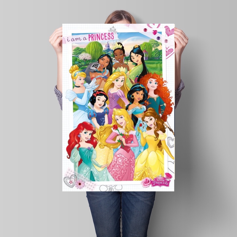 Disney Princess Maxi Poster | Shopee Malaysia