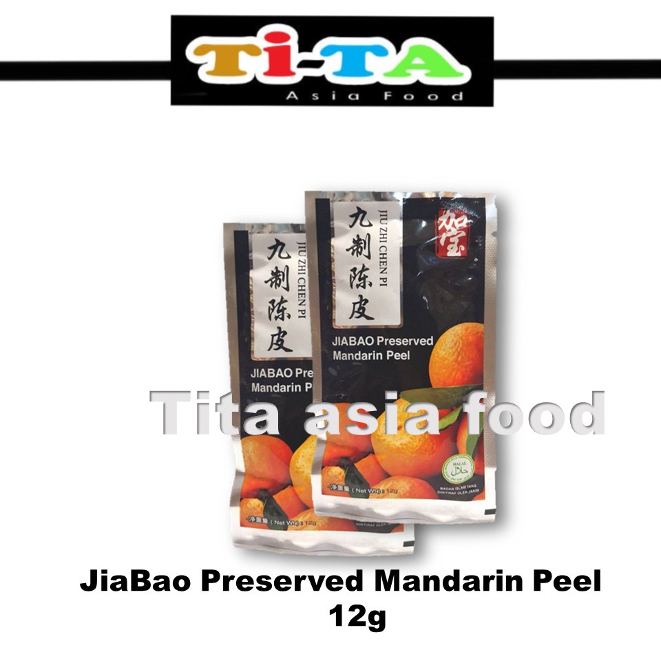 Tita [HALAL]JiaBao Preserved Mandarin Peel (15g) | Shopee Malaysia