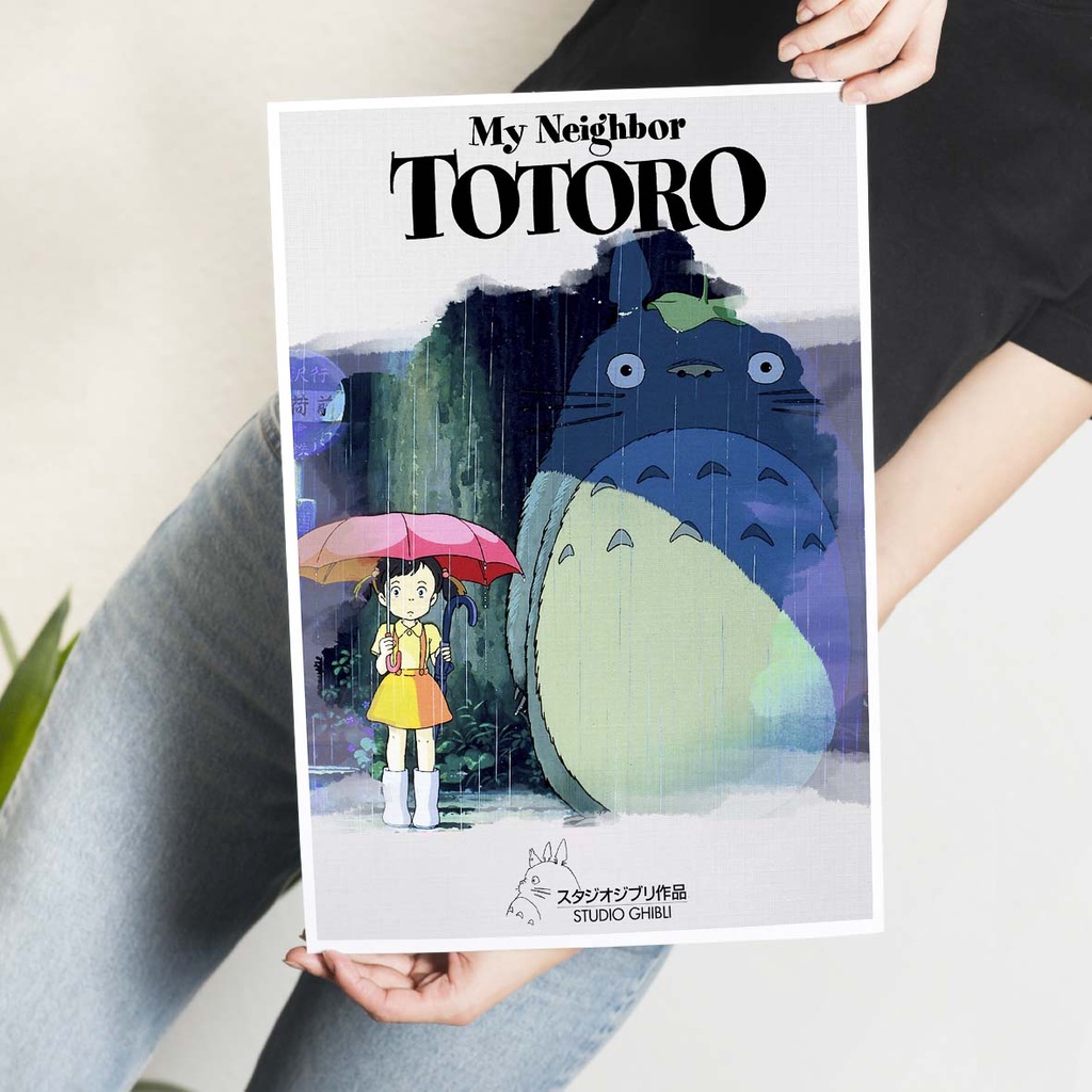My Neighbor Totoro Poster- By Hayao Miyazaki/Studio Ghibli Best Friend ...