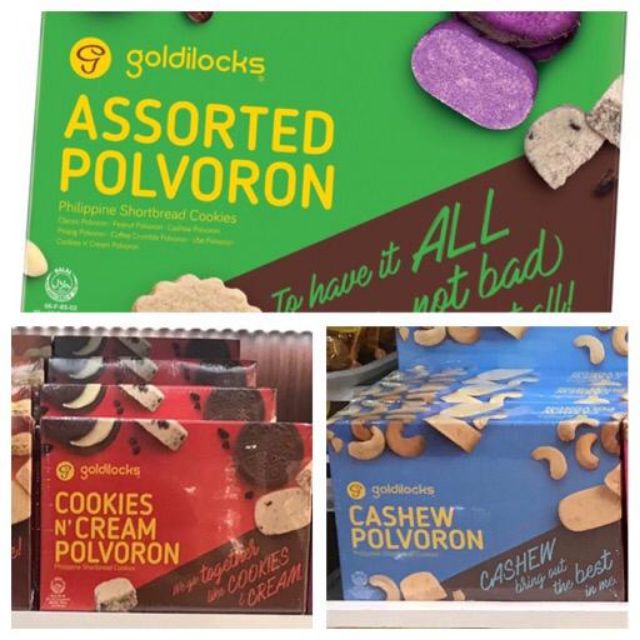 Goldilocks Polvoron (Assorted Flavors) | Shopee Malaysia