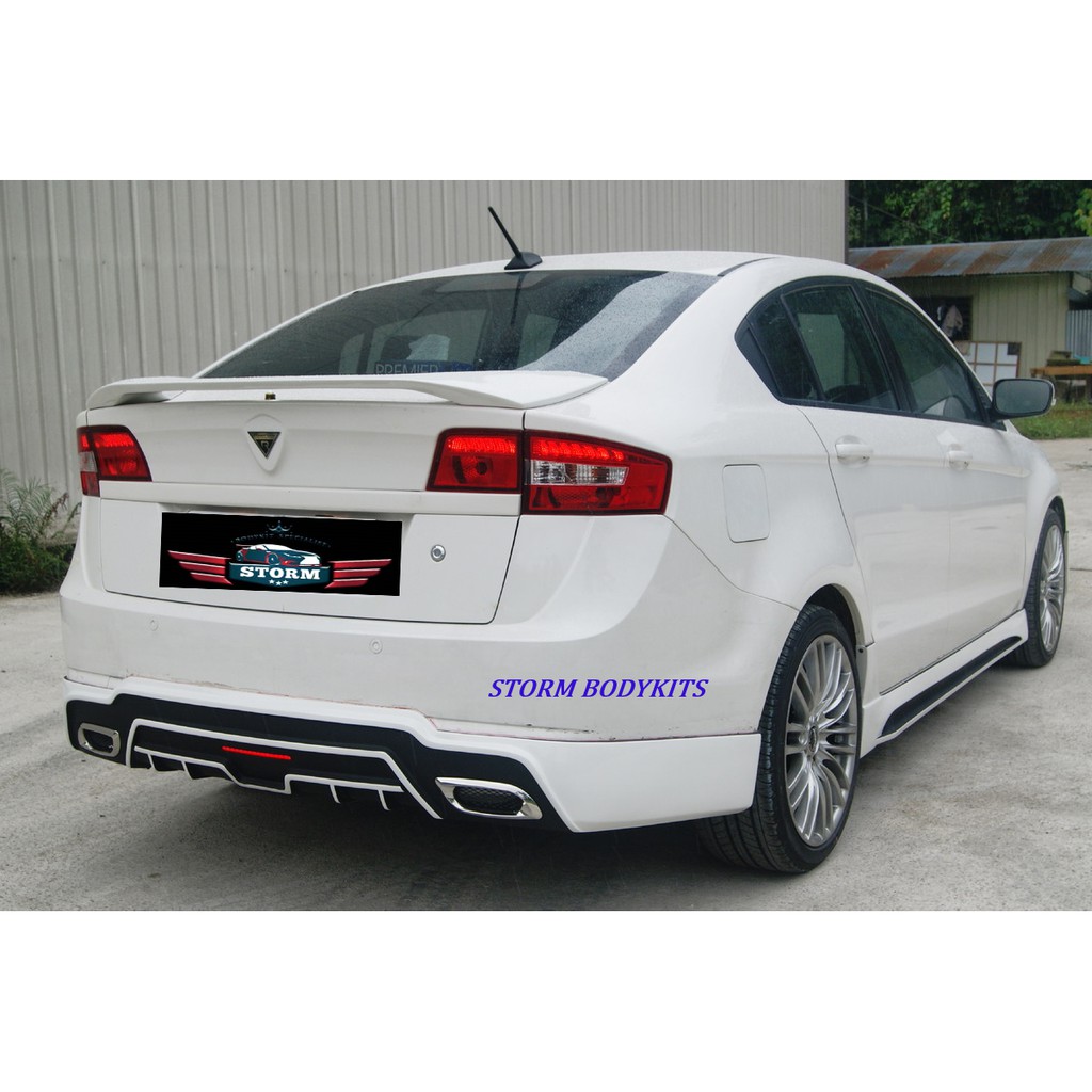 PROTON PREVE ( IXION ) SPOILER WITH 2K COLOR PAINT - FRP | Shopee Malaysia