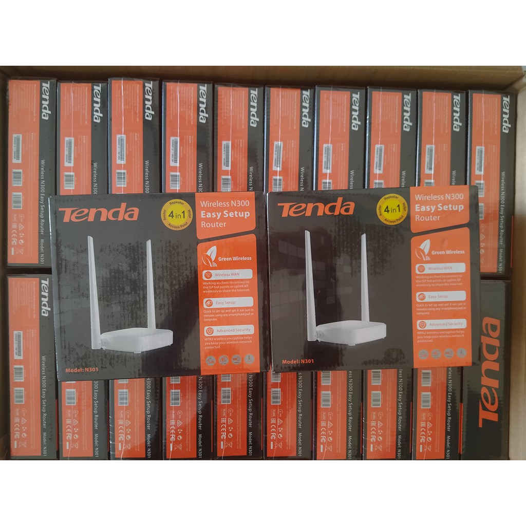 Tenda N301 Wireless Router N300 Wifi 300mbps 2 Great | Shopee Malaysia