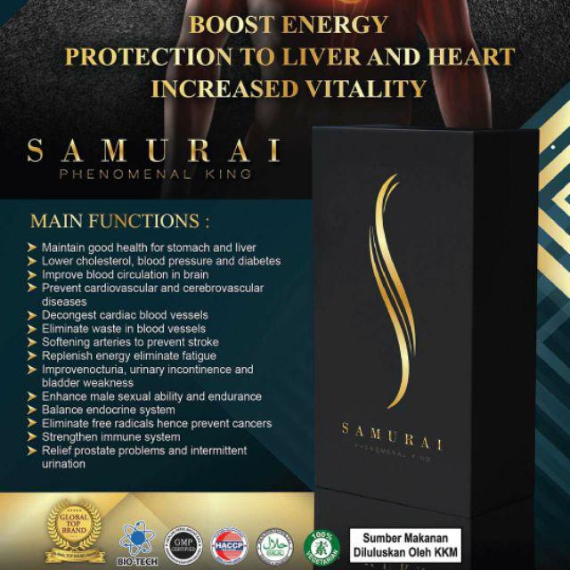 Samurai - CCI HALAL ( Phenomenal King 男性之宝 ) | Shopee Malaysia
