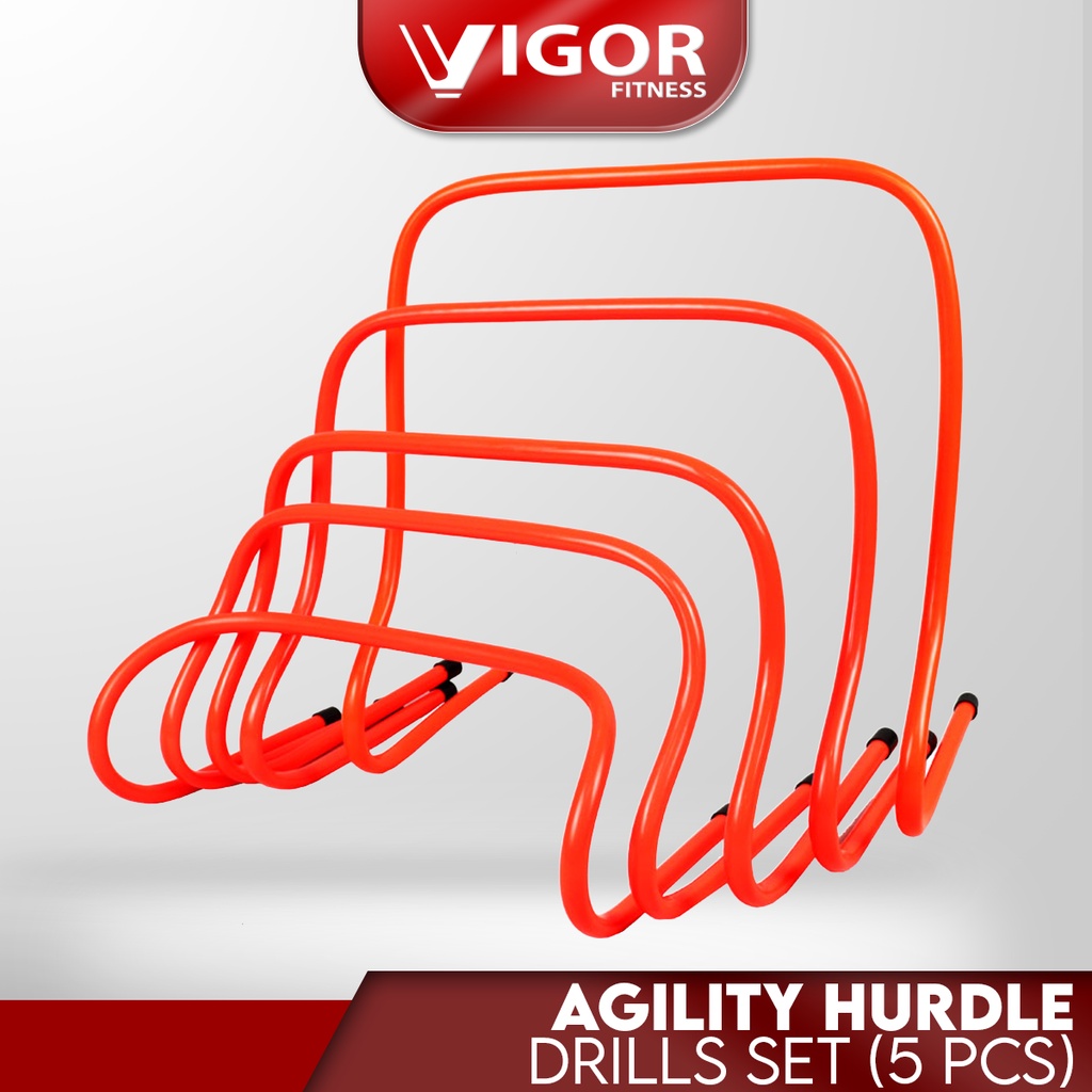 Vigor Fitness Agility Hurdle Set Football Training Hurdle (5 Pcs ...