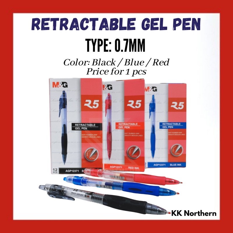 [LOOSE PACK] M&G R5 GEL INK PEN 0.7mm ( AGP12371 ) 1pcs中性笔 Gel Pen M&G ...