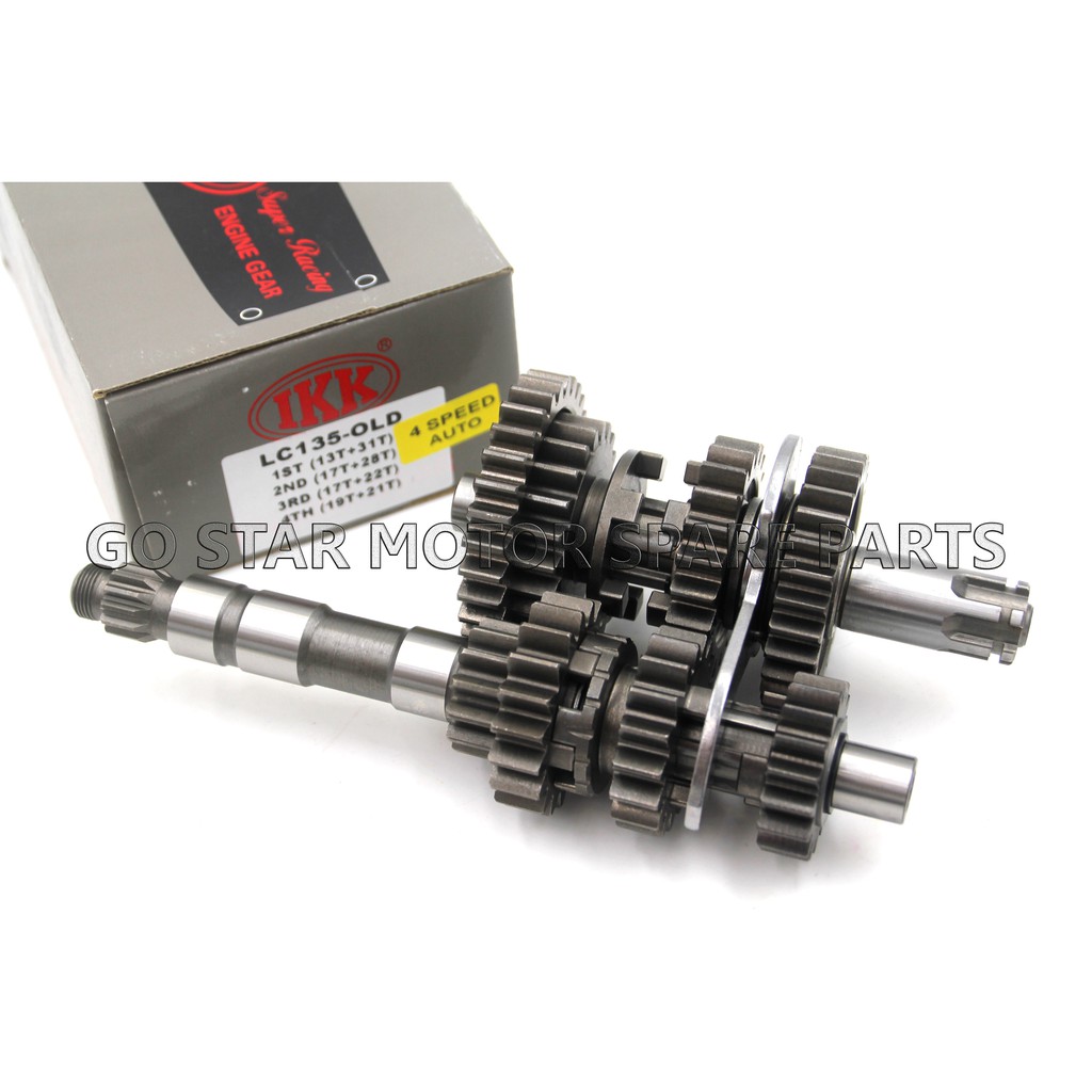 YAMAHA LC LC135 135LC 4S AUTO / CLUTCH RACING GEAR SET /LC GEAR BOX GEARBOX RACING SET - IKK ...