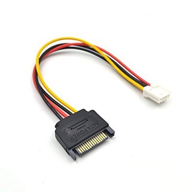 SATA 15 Pin Male to FDD Floppy 4 Pin Power Cable | Shopee Malaysia
