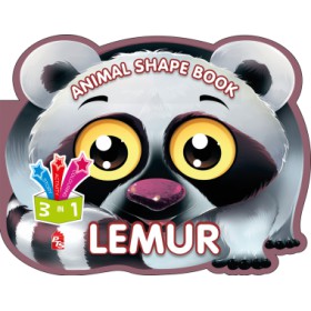 [ KIDS ] Animal Shape Book: Lemur L200 | Shopee Malaysia