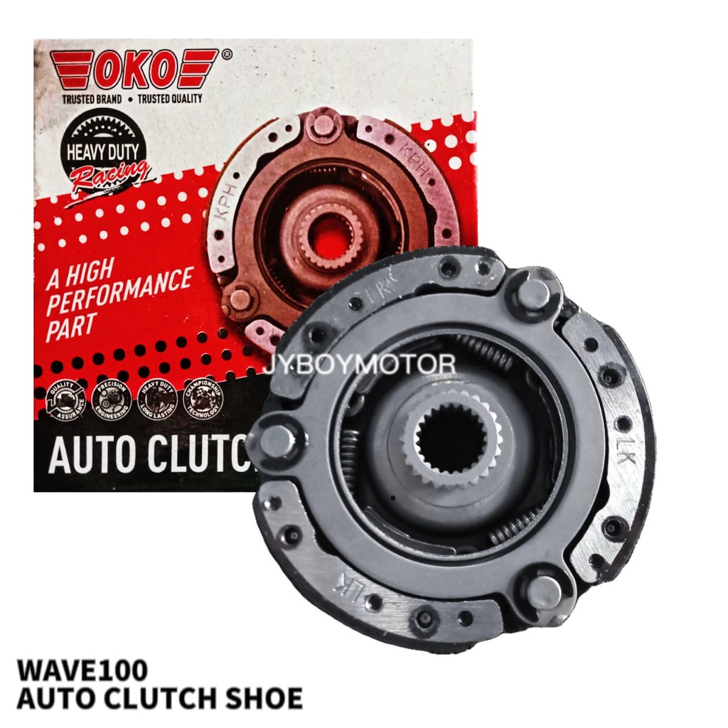 HONDA EX5 DREAM / WAVE 100 AUTO CLUTCH SHOE HEAVY DUTY OKO HIGH QUALITY ...