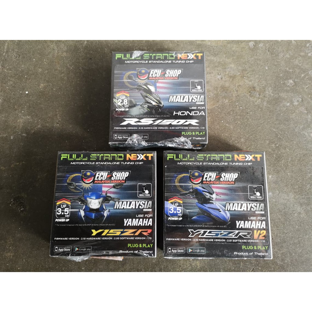 ECU ECUSHOP FULL STAND NEXT MALAYSIA VERSION 2020 - Y15ZR Y15 V1/ Y15 ...