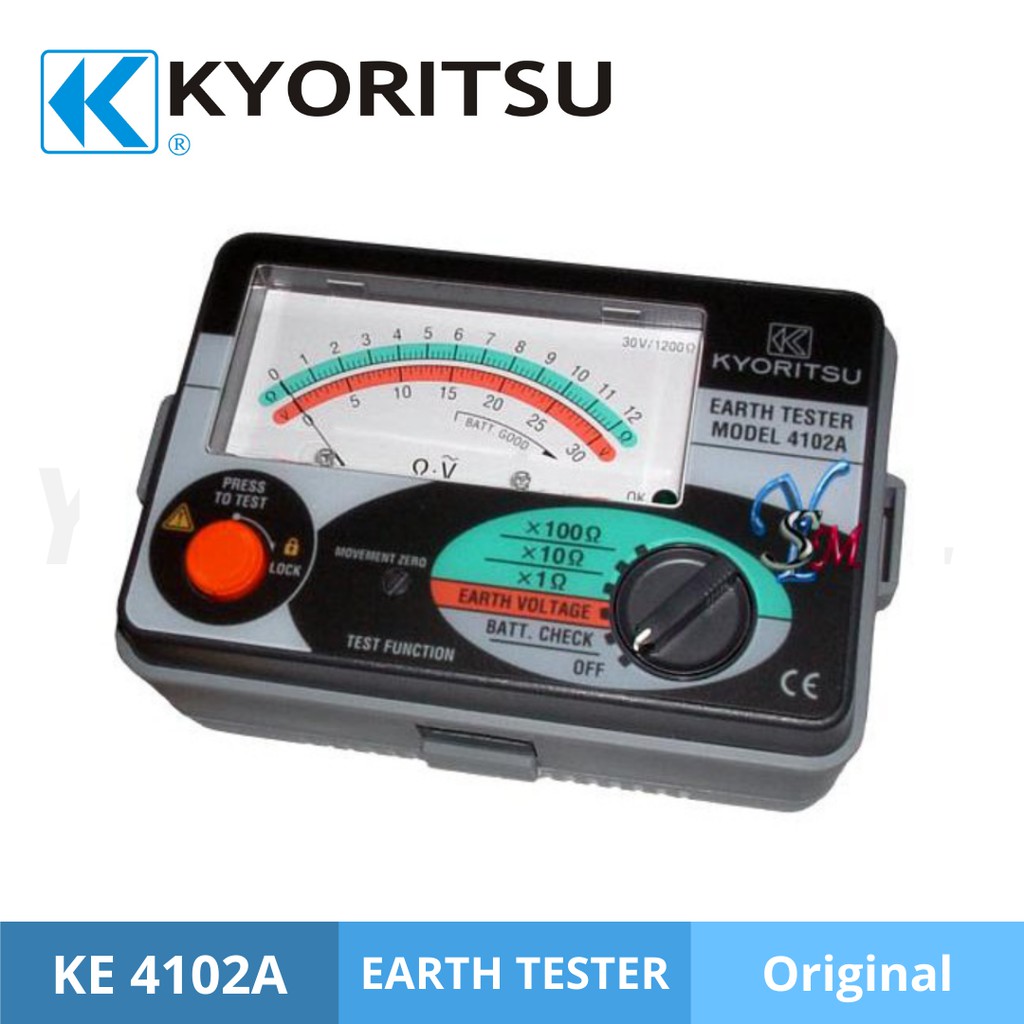 KYORITSU EARTH TESTER KE 4102A | Shopee Malaysia