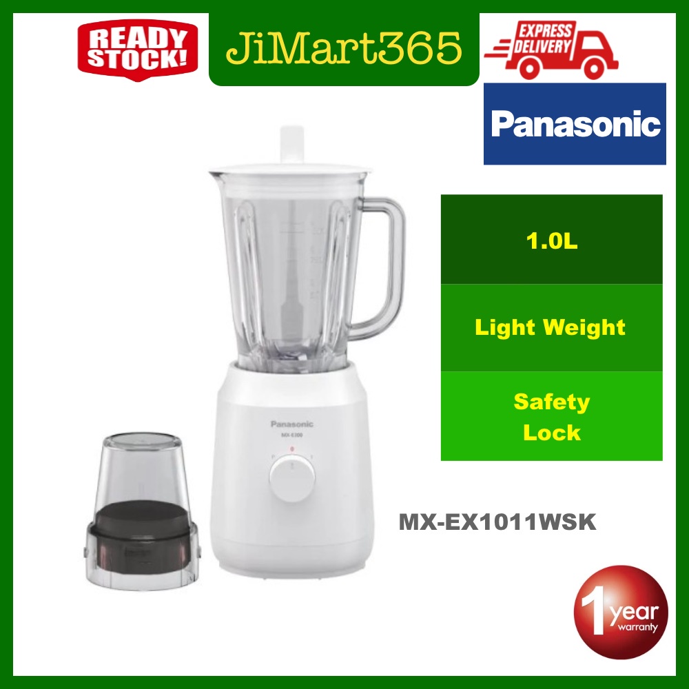 Panasonic 1.0L Lightweight Blender With Dry Mill MX-EX1011WSK | Shopee ...